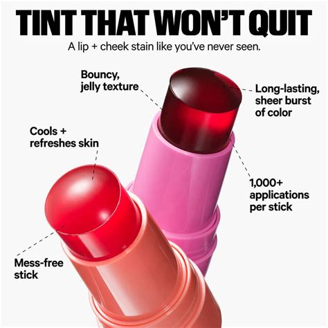 Cooling Water Jelly Tint Lip Cheek Blush Stain Milk Makeup Tinta