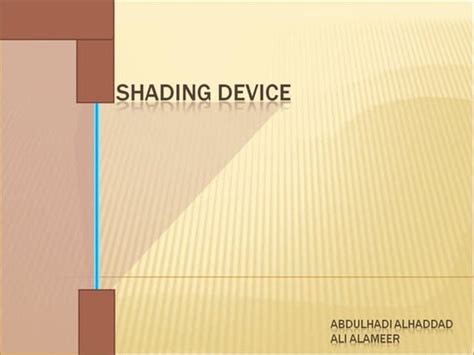 7 Shading Devices Pdf
