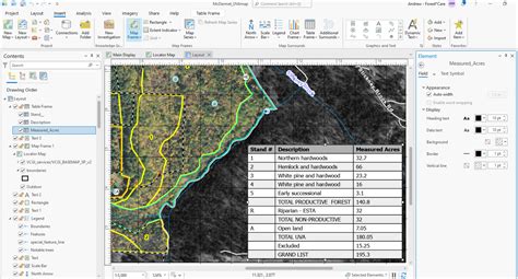 solved set number formatting in a field of a layout table esri community