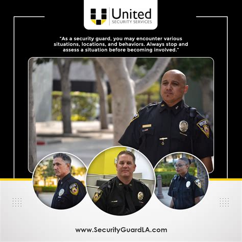 As A Security Guard Security Guard Services Los Angeles