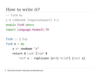 Template Haskell Tutorial PPT