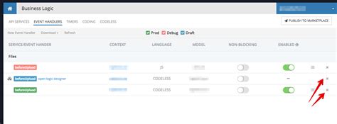 Error After Removing Codeless Beforeupload Handler General