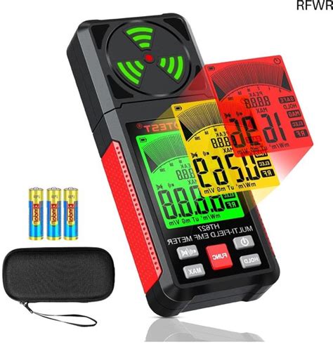Rfwr® Draagbare 3 In 1 Emf Meter Voor Elektromagnetische Velden