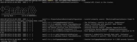 Spring Boot And Kubernetes Configmaps Tty4dev