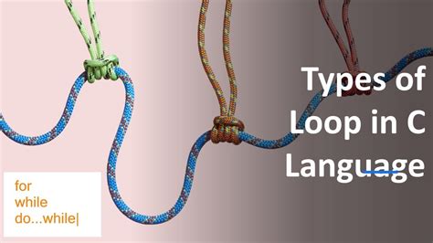 Types Of Loop In C Language Youtube