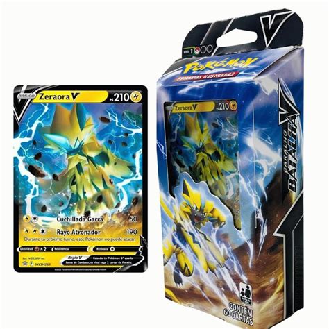 Deck Baralho Pokemon Batalha V Zeraora E Deoxys Copag Deck De