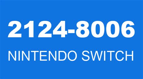 How To Fix Error Code 2124 8006 On Nintendo Switch Error Solutions