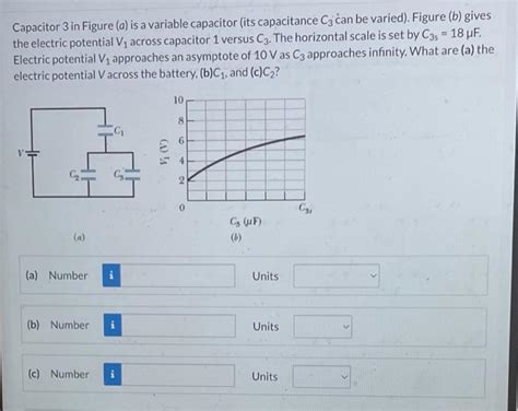 Solved Capacitor In Figure A Is A Variable Capacitor Chegg Com