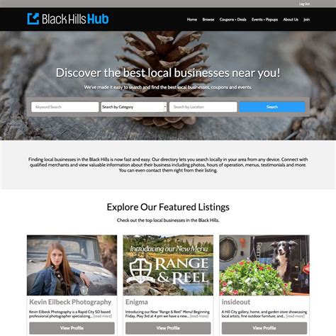 Business Directory Website Software Easy Online Business Directory