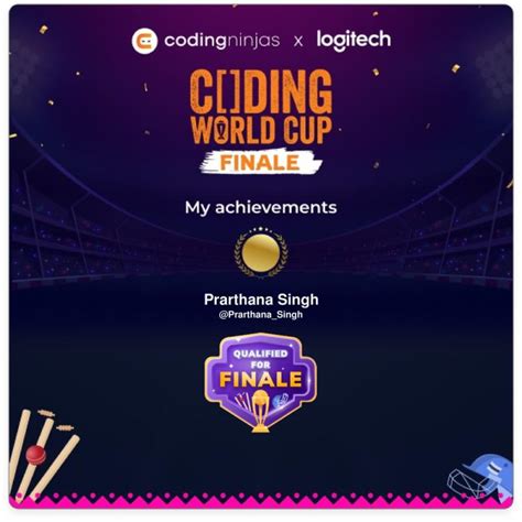 Prarthana Singh On Linkedin Coding World Cup 2023 Finale
