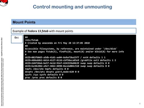 4 3 Control Mounting And Unmounting Of Filesystems V2 Ppt