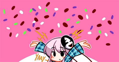 Touhou Touhou Hatano Kokoro Lets Celebrate Pixiv