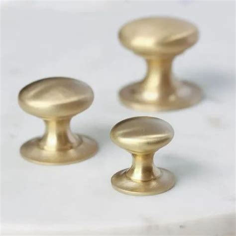 Golden Brass Drawer Knobs Finish Type Powder Coated Sizedimension 05 Inch To 6 Inch At Rs