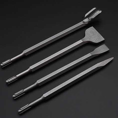 14x250mm Sds Plus Point Flat Extra Flat U Type Chisel Harden Tools