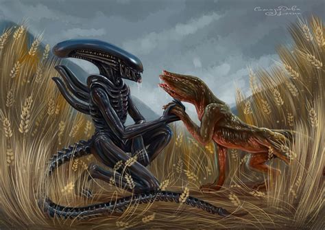 Xenomorph Predator Alien Art Giger Alien Alien Vs Pre