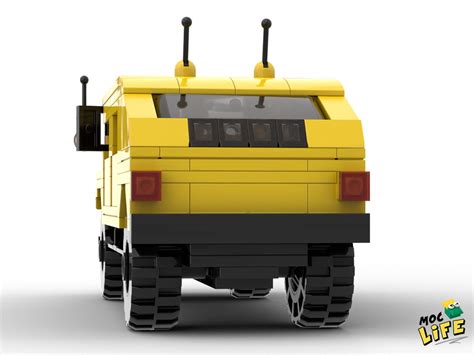 Lego Moc Hummer H1 Civil Version By Moclife Rebrickable Build With Lego