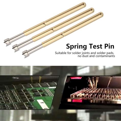 3a Spring Contact Probe For Pcb Testing