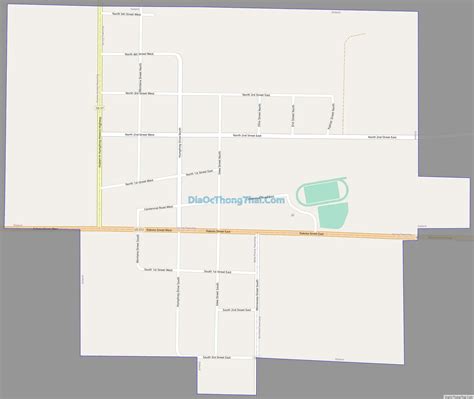 Map Of Doland City Thong Thai Real