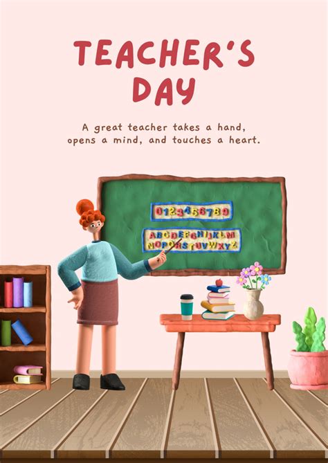 Page 13 Free Printable Teacher Poster Templates To Customize Canva