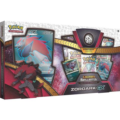 Coffret Zoroark GX SL3 5 Légendes Brillantes Collection Spéciale Pokémon