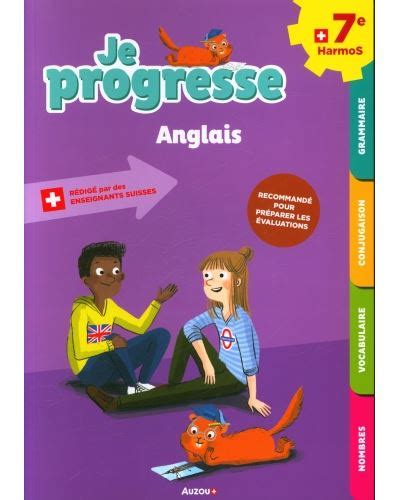 JE PROGRESSE EN ANGLAIS 7EME HARMOS 2022 Sabina Dalla Riva Martine