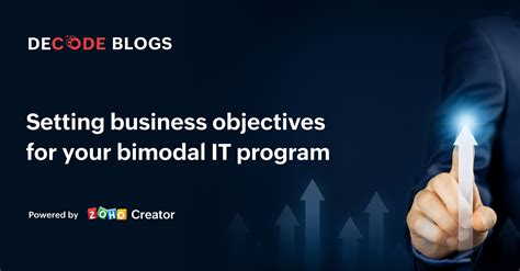 Setting Business Objectives For Your Bimodal It Program Decode A