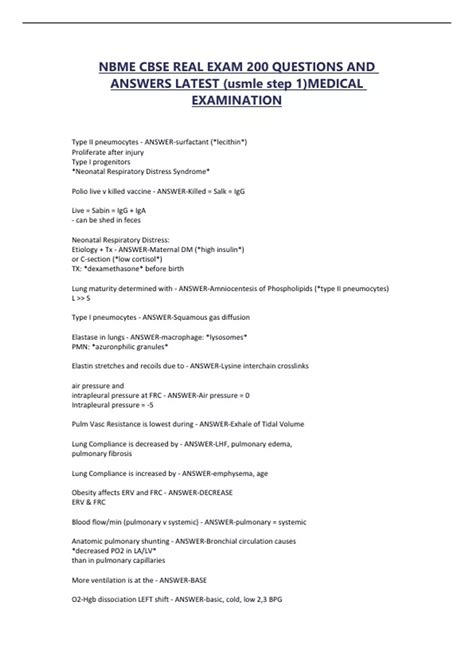 Usmle Step 1 Questions And Answers Full Test Bank With Complete Solution Stuvia Us