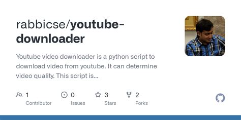 github rabbicse youtube downloader youtube video downloader is a