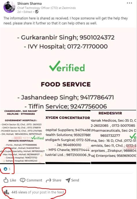Abhinav Aggarwal Posted On Linkedin