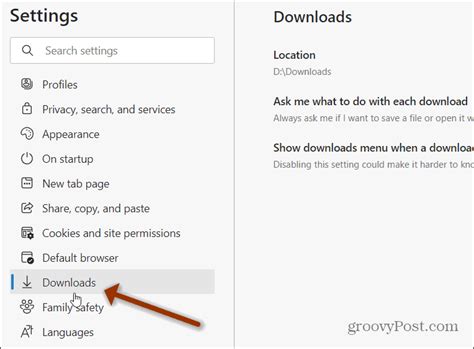How To Disable The Microsoft Edge Downloads Menu