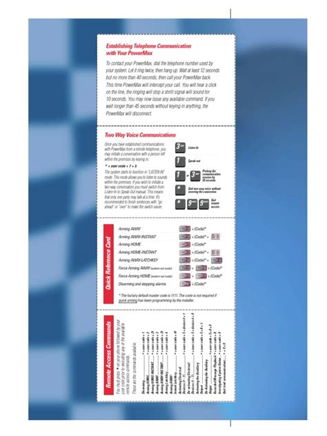 Powermax Quick Reference Guide Pdf