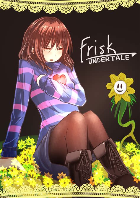 Frisk And Flowey Undertale Drawn By Poyosuke Danbooru