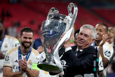 Carlo Ancelotti è sempre più mister Champions le 5 vittorie da