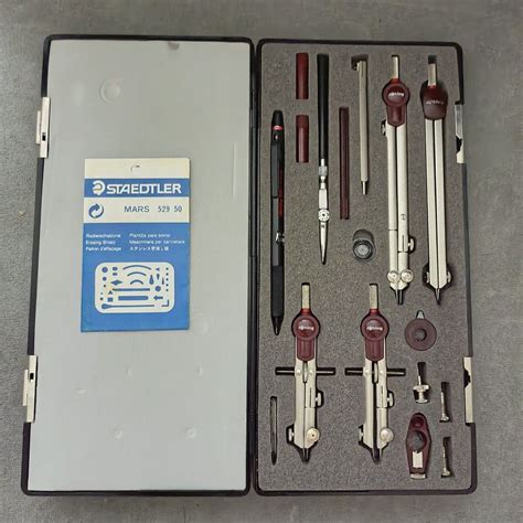 Rotring Compass And Divider Set Issue Metal Stains Hobbies And Toys