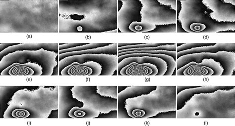 Wrapped Phase Maps Obtained With The Scmos Detector At A Rest