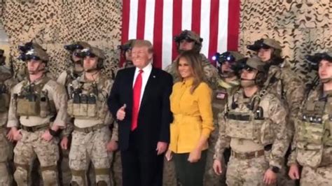 Discursul lui Donald Trump în fața militarilor din Irak Nu mai suntem