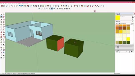 พื้นฐานการใช้งานโปรแกรม Sketchup Part 10 Youtube