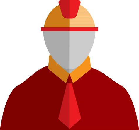 Character Of Faceless Man Wearing Engineer Cap 24369932 Vector Art At