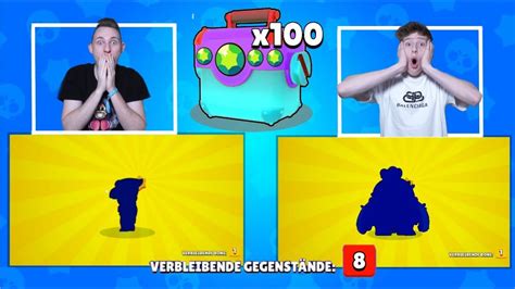 ÜBER 100 MEGABOX ÖFFNEN 8 000 GEMS 24 BRAWLER GEZOGEN Brawl Stars