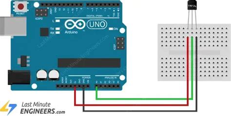 using tmp36 temperature sensor arduino interfacing guide arduinokit