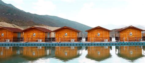 Le ROI Floating Huts Eco Rooms Hotels Near Tehri Lake
