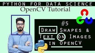 15 How To Draw Shapes Put Texts On Images Using Opencv Complete Opencv