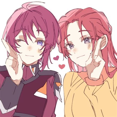Lunamaria Hawke And Meyrin Hawke Gundam And 2 More Drawn By
