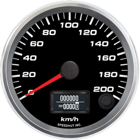 3 38 Gps Speedometer 200 Kmh Metric