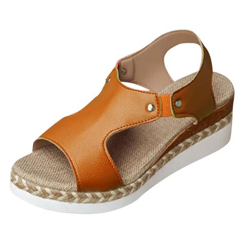 Ehqjnj Female Sandal Wedges For Women Wide Sandals Women Womens Sandals