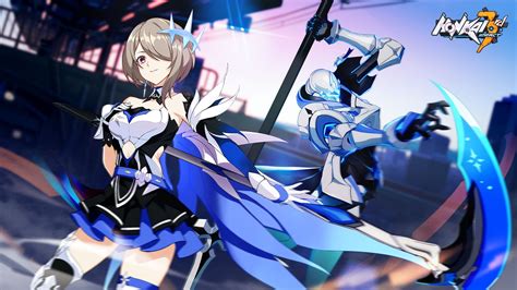 Papel De Parede Hd Para Desktop Videogame Raiden Mei Honkai Impact