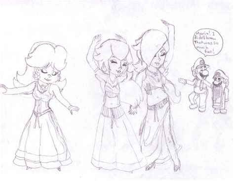 The Princesses Belly Dance By Monicanerica On Deviantart