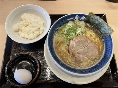 『朝らぁ麺』魚介豚骨 一番舎 代吉店のレビュー ラーメンデータベース