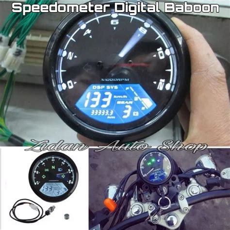 Jual Spidometer Speedometer Spido Speedo Digital Baboon Babon CB GL