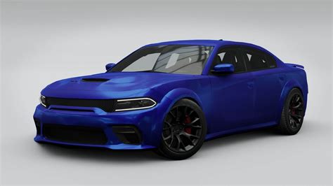 Dodge Charget Srt Hellcat 3d Model By Phazan